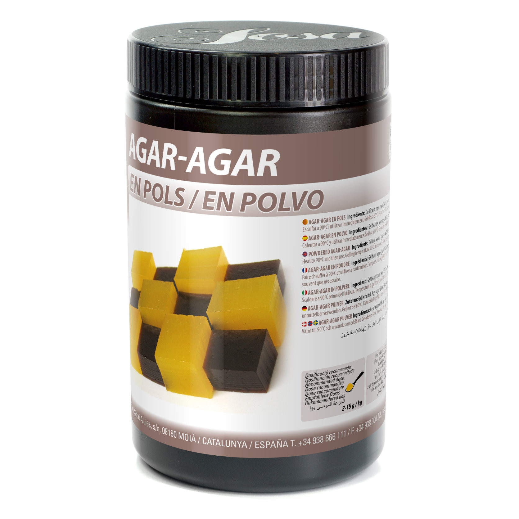 Agar Agar powder Sosa 500g - Cacao Mill