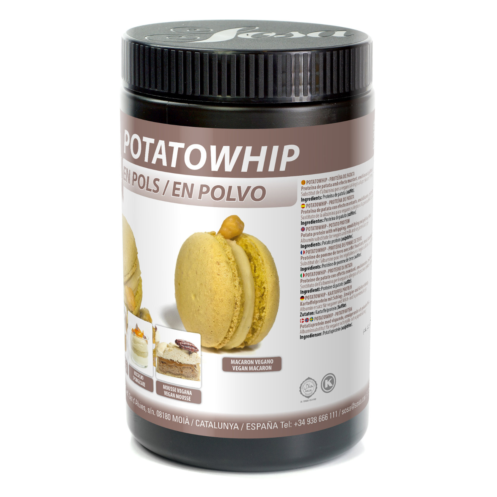 Potatowhip - potato protein Sosa 400g - Cacao Mill
